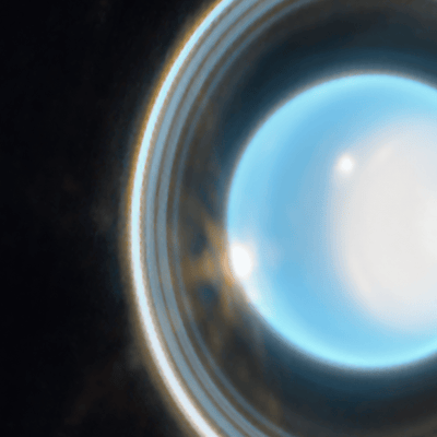 Foto: La impresionante imagen que captó un telescopio de Urano: “nunca ...