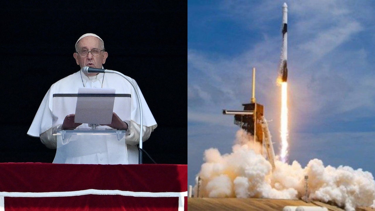 Lanzan la oración Statio Orbis de papa Francisco al espacio y así se ...