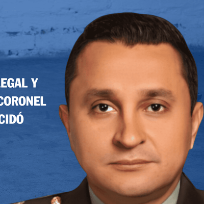 Informe de Medicina Legal y Fiscalía reveló que el coronel Óscar Dávila ...