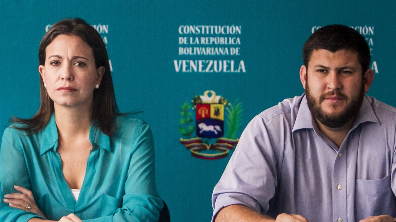 David Smolansky se suma al equipo de la precandidata presidencial venezolana María Corina ...