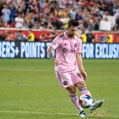 Así se vio (en cámara lenta) el primer gol de Messi en su debut en la MLS con el Inter Miami ...
