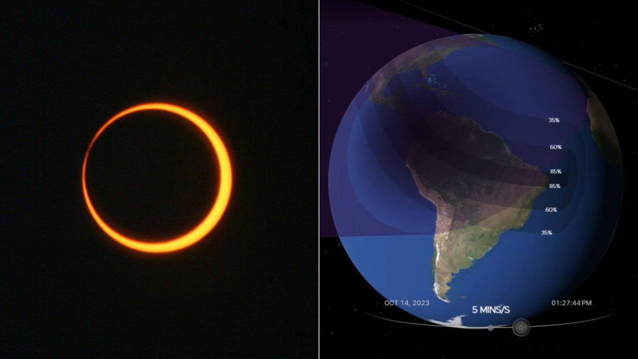 Imponente animación de la NASA muestra cómo pasará por Colombia el ...