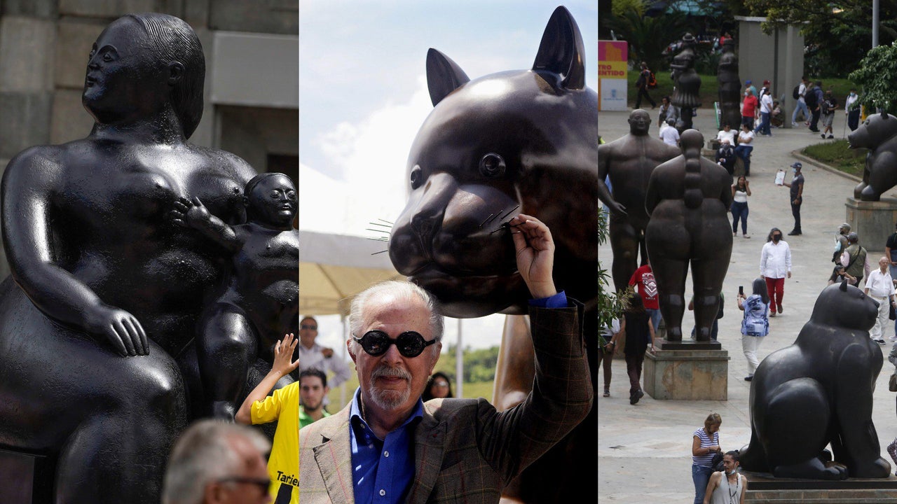 El legado cultural y artístico de Fernando Botero plasmado en distintas ...