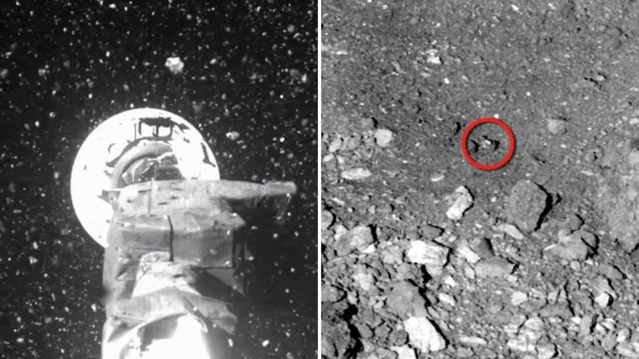 Así se cumplió la misión de la NASA que por primera vez traerá restos ...