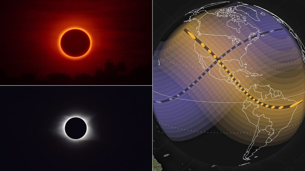 Esta es la privilegiada ciudad que verá dos eclipses de Sol, en su máximo nivel, en los próximos ...