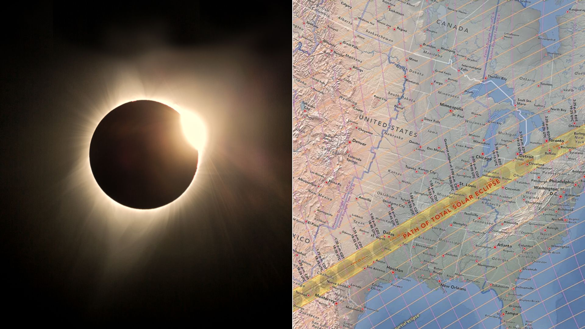 Así se verá en Colombia el próximo eclipse total de Sol que recorrerá el continente americano ...