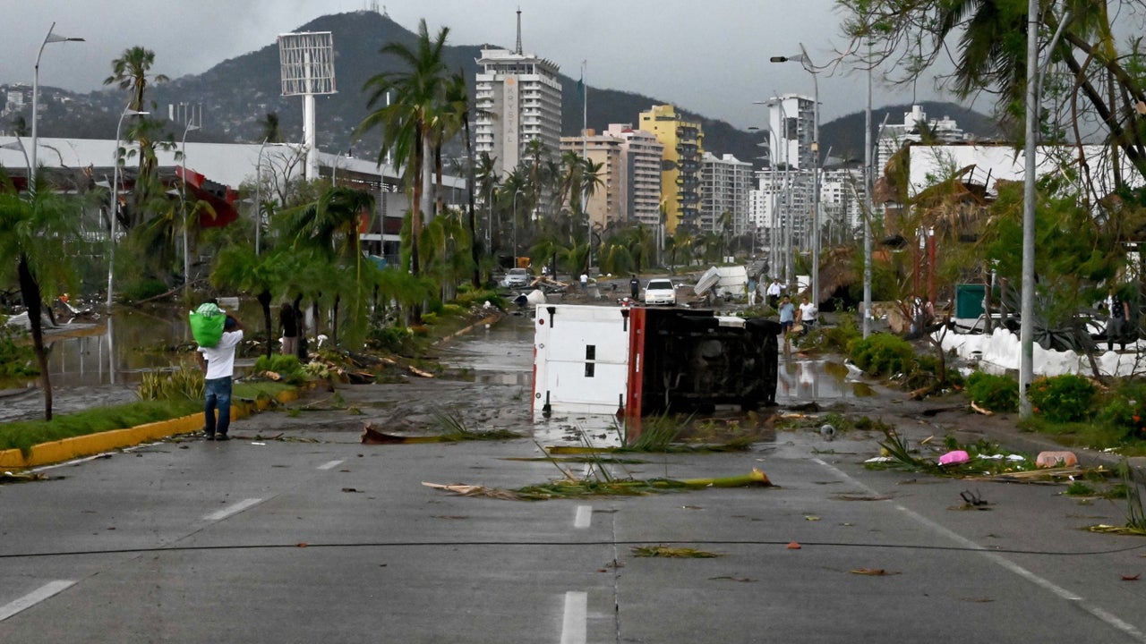 Inundaciones y destrozos: los graves daños que dejó el huracán Otis en ...