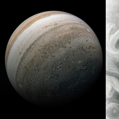La terrorífica "cara" que la misión Juno de la NASA detectó a días de ...