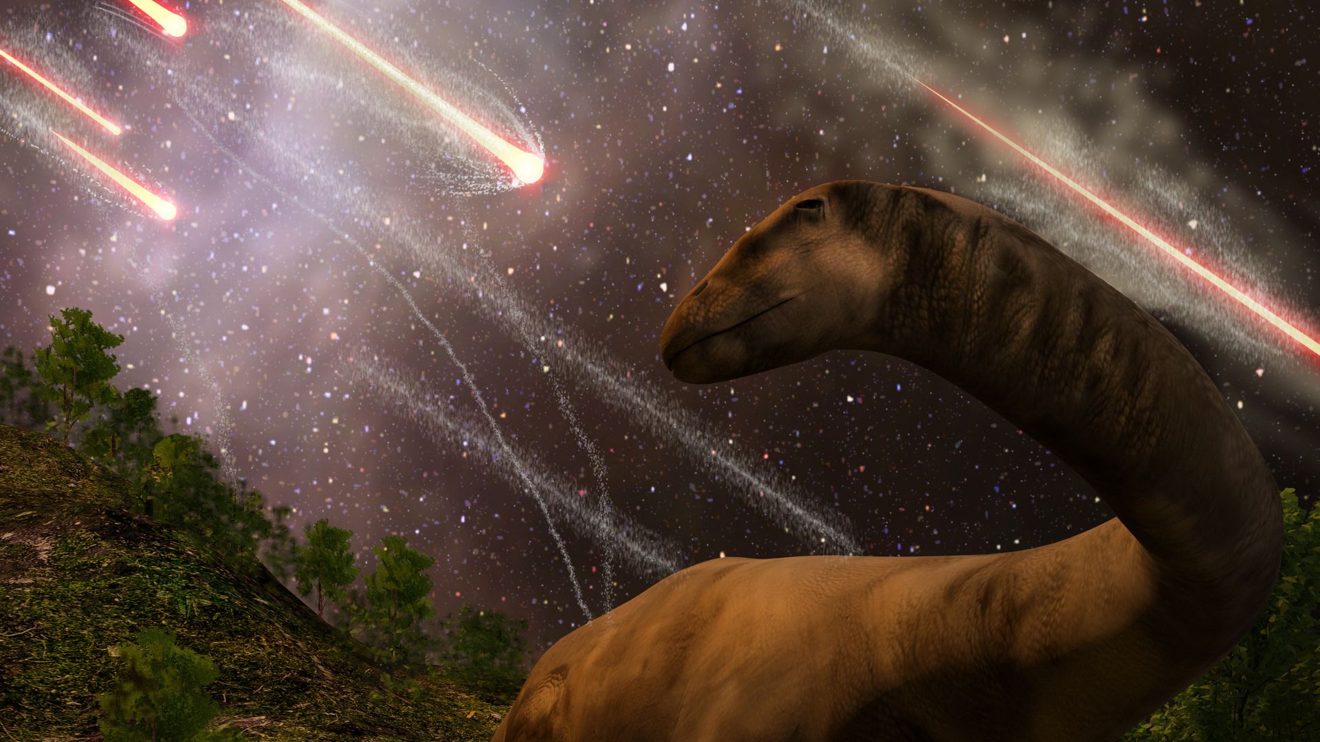 El polvo del impacto de un asteroide provocó un invierno de 15 años que mató a los dinosaurios ...