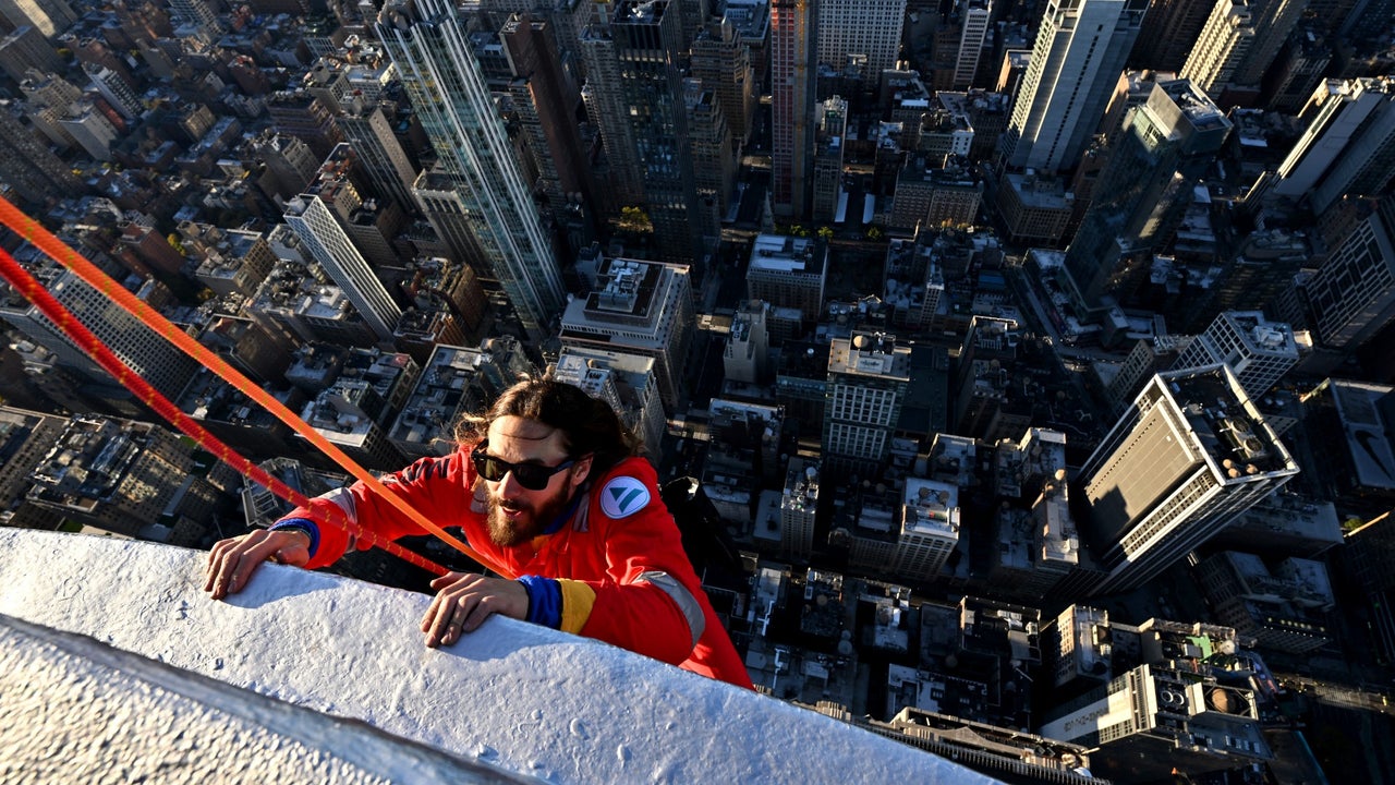 Jared Leto escaló el Empire State Building para promocionar el próximo ...