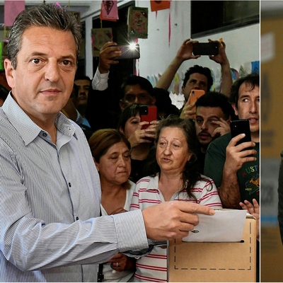 Así votaron Javier Milei y Sergio Massa en las elecciones ...