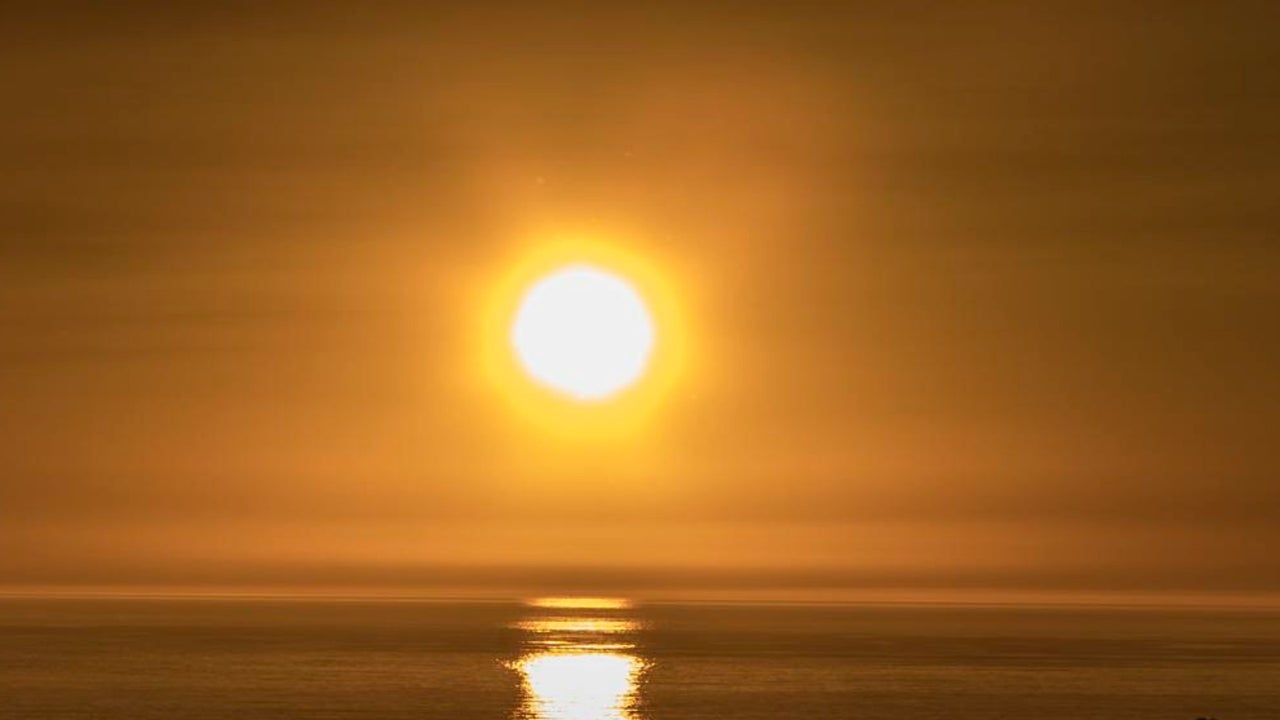 Estas son las impresionantes imágenes del Sol, en las que se percibe ...
