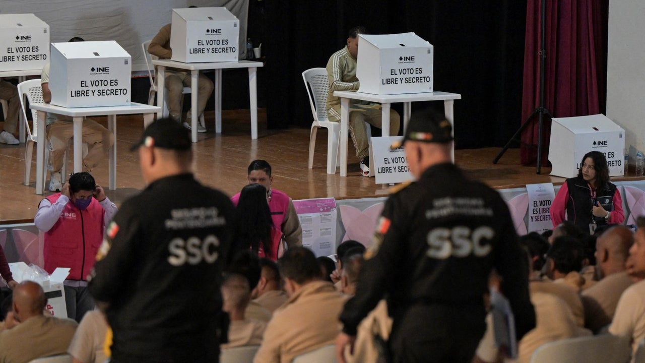 Presos sin sentencia votan por primera vez en las elecciones presidenciales en México | NTN24.COM