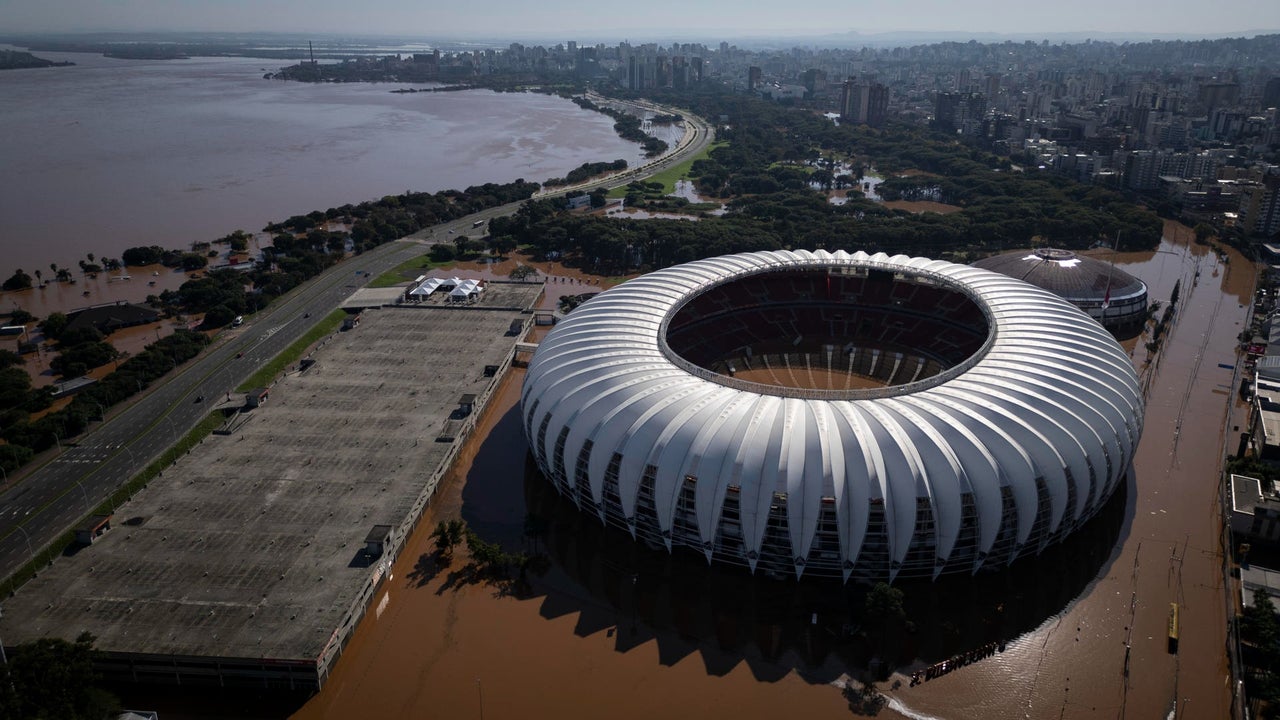 Un dron grabó imágenes de cancha que albergó la Copa América 2019 ...