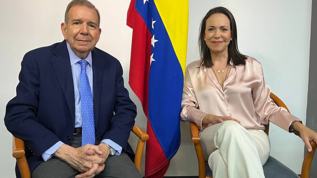 María Corina Machado y Edmundo González harán su primer acto de masas ...