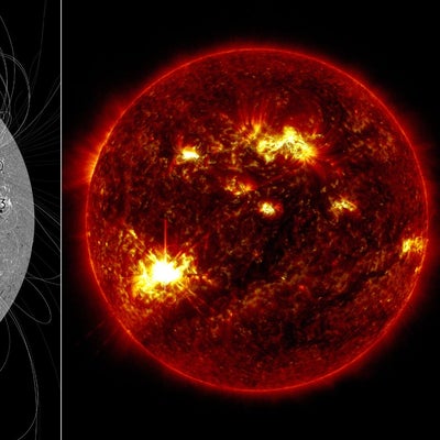Esta es la enorme mancha solar que apunta a la Tierra con posibles ...