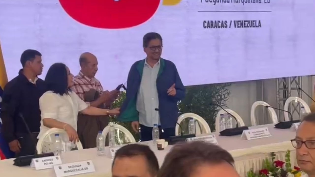 Reapareció 'Iván Márquez' en Caracas, Venezuela, durante instalación de ...