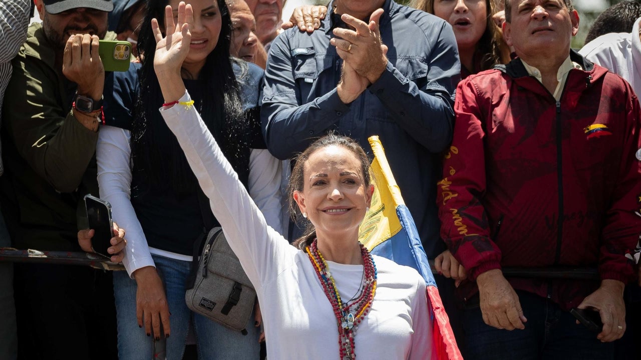 María Corina Machado es reconocida con la Medalla de la Democracia 2024 ...