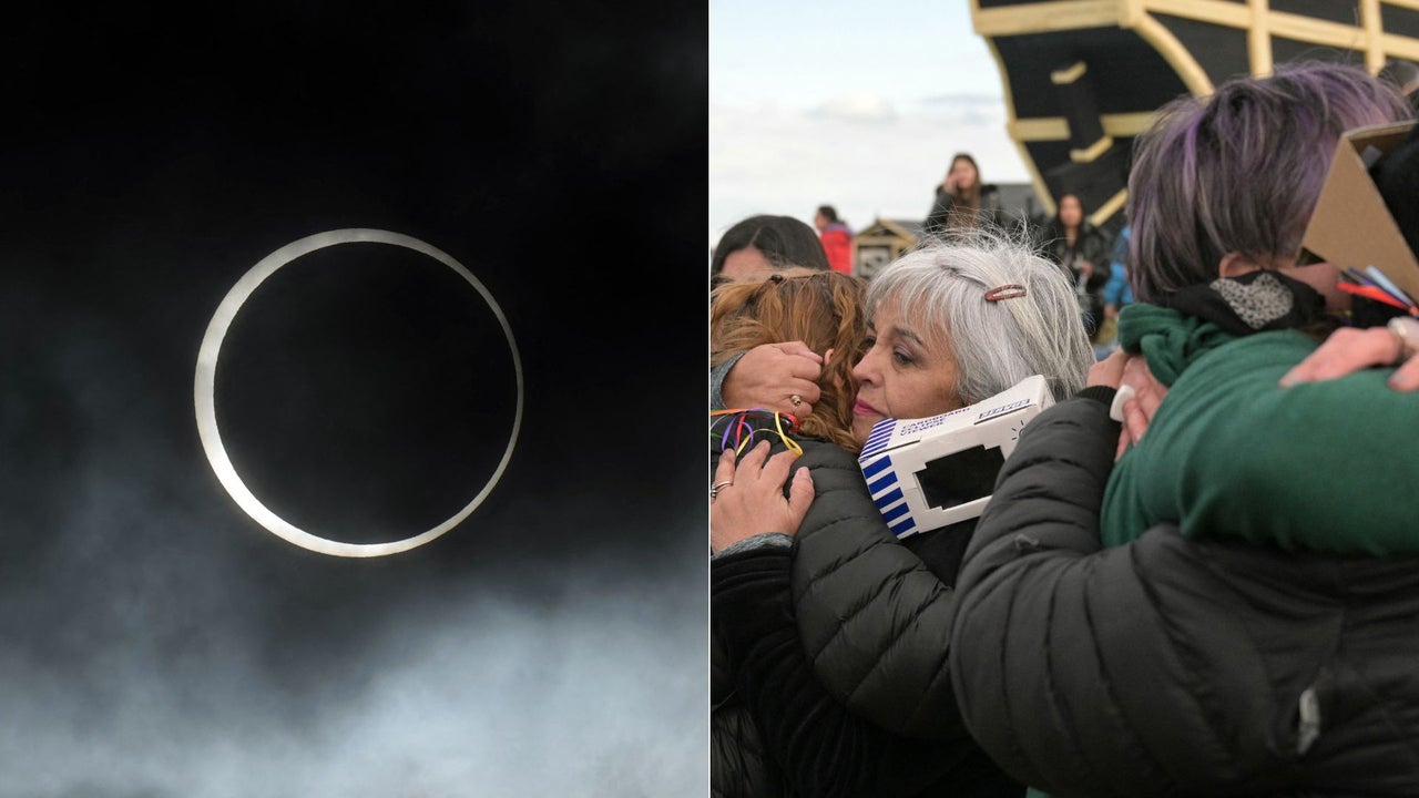 Así se vivió el eclipse solar que deslumbró a miles de personas desde la Isla de Pascua hasta la ...