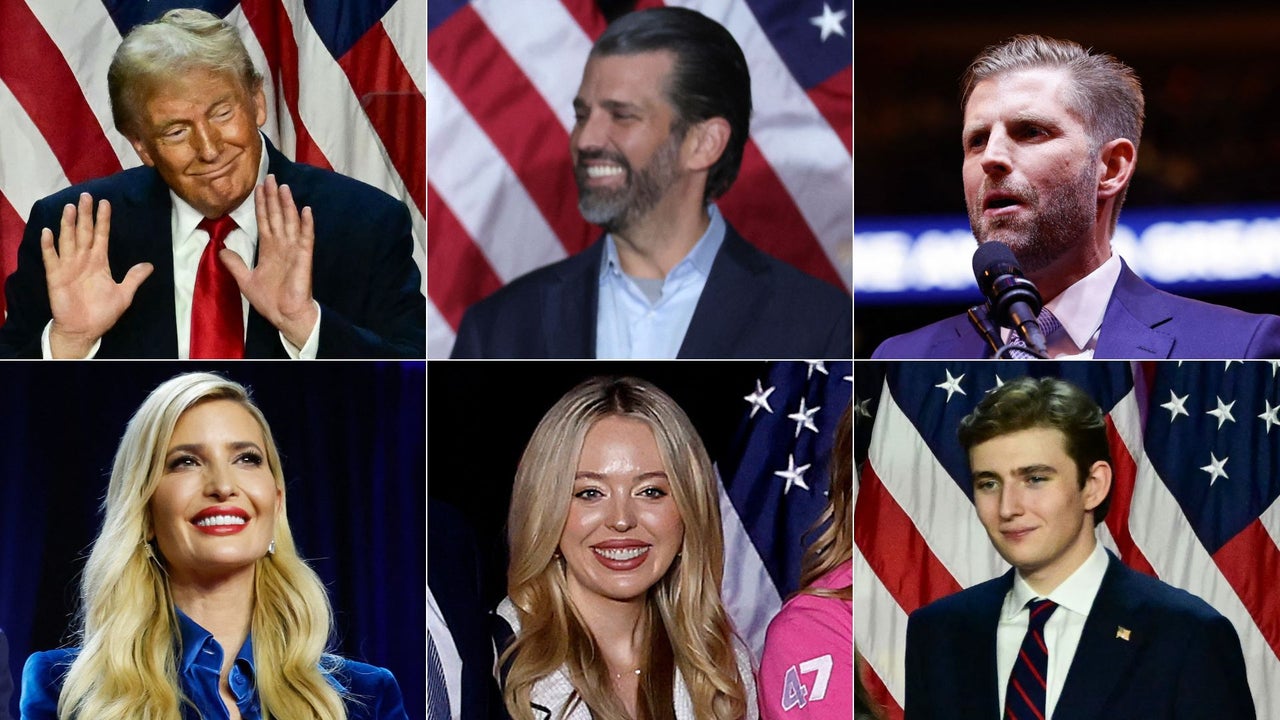 ¿Quiénes son y a qué se dedican los 5 hijos de Donald Trump, presidente ...