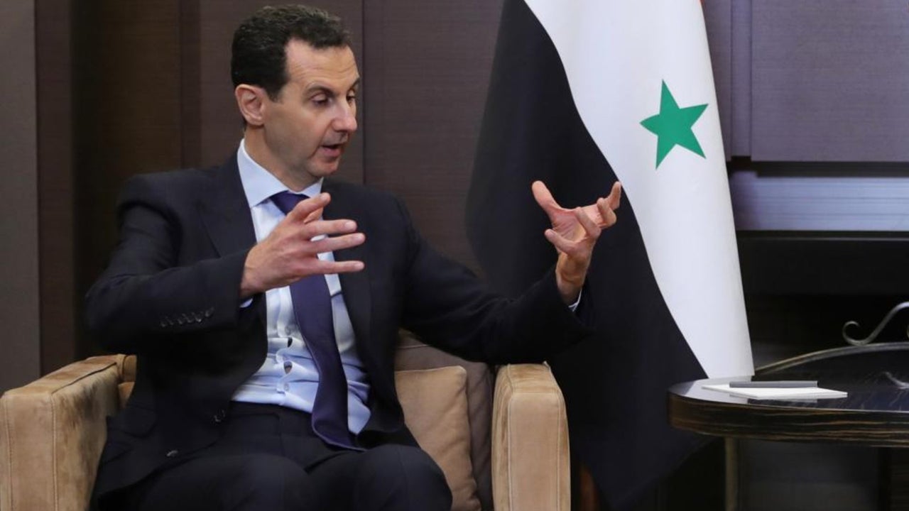 Se conoce el paradero del dictador sirio Bashar al Asad y su familia, según agencias estatales ...