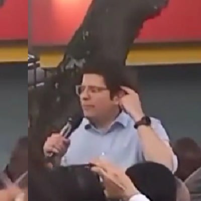 Momento exacto en el que le disparan al precandidato presidencial de ...