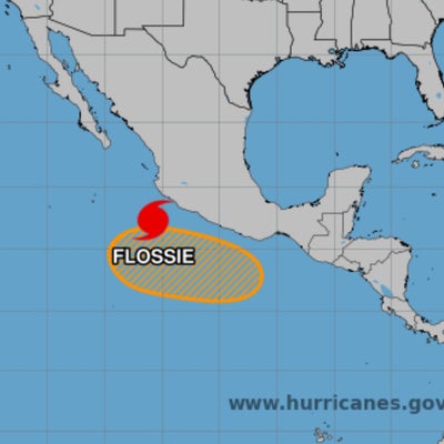 La tormenta Flossie se convierte en huracán cerca de las costas de ...