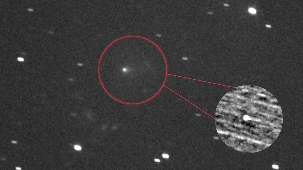¿Cometa o tecnología extraterrestre? La NASA publica su imagen más ...