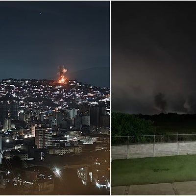 Explosiones, sobrevuelos y apagones eléctricos en varias zonas ...