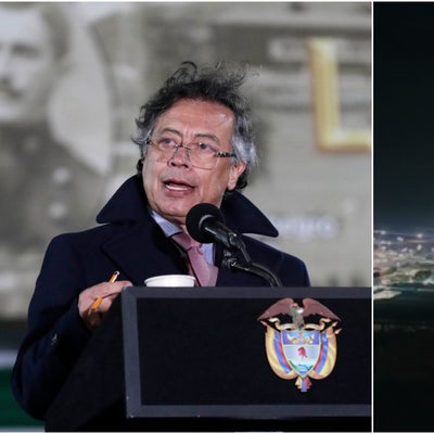 Gustavo Petro, presidente de Colombia, denuncia "ataque con misiles" en ...