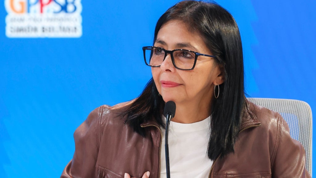 Delcy Rodríguez dice que "hubo combate" durante ataques estadounidenses ...