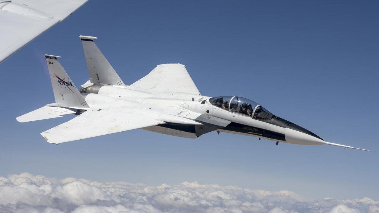 La NASA recibió dos F-15 retirados para avanzar en pruebas supersónicas ...