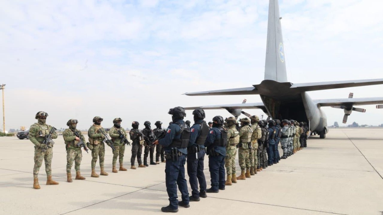 México entrega a Estados Unidos a otros 37 miembros de organizaciones ...