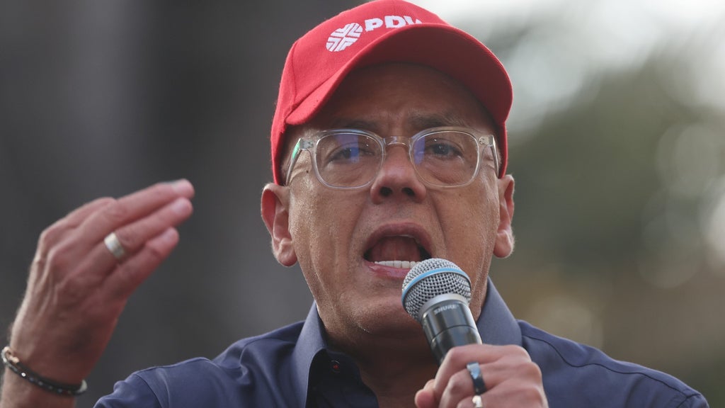 Jorge Rodríguez evita responder pregunta sobre posible captura de Alex ...