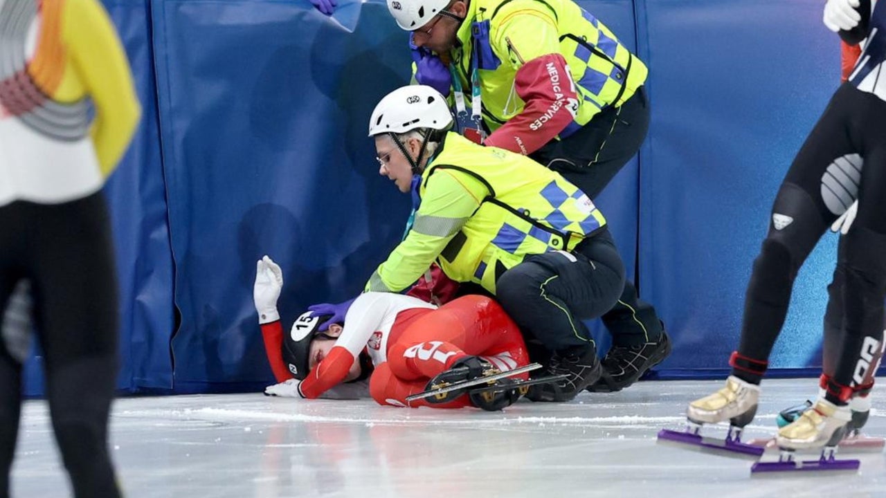 Así fue el golpe que recibió la patinadora Kamila Sellier con la lámina ...