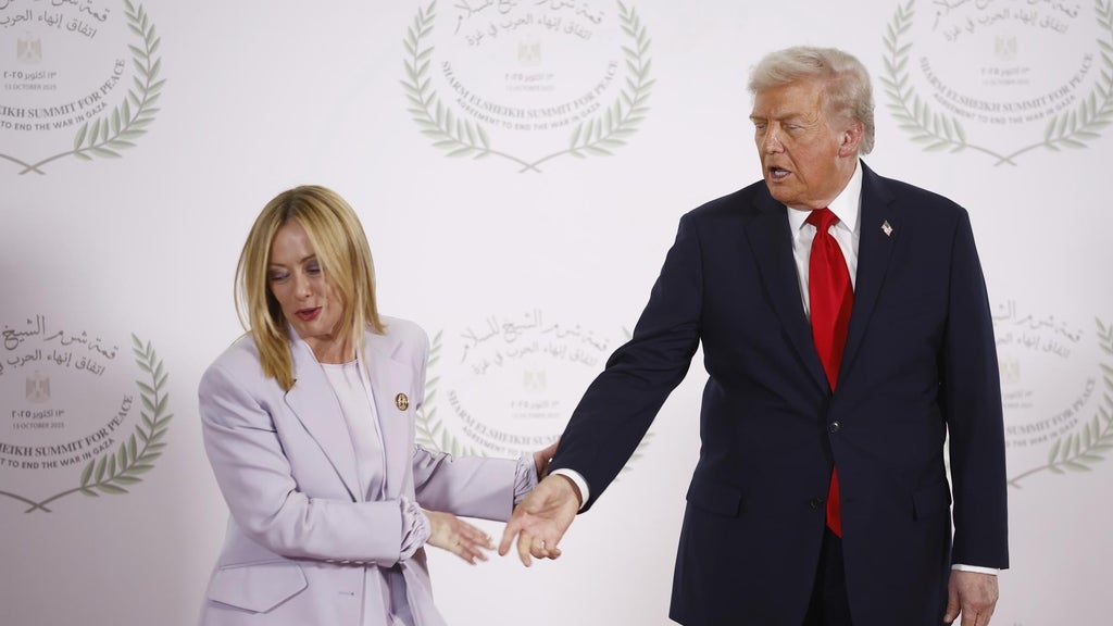 "Italia y yo nunca mendigamos": Giorgia Meloni responde a Donald Trump ...