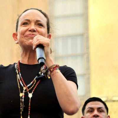 María Corina Machado envía mensaje a los colombianos mientras ...