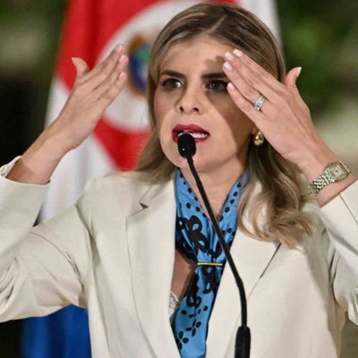 La presidente de Costa Rica asegura que "fue una luz" la captura de ...