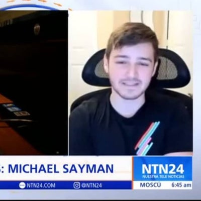 Líderes de NTN24: entrevista a Michael Sayman, emprendedor de ...