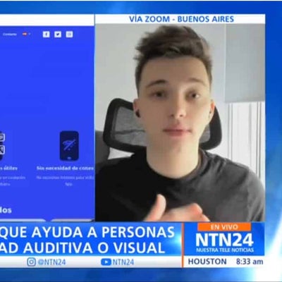 Háblalo, una aplicación móvil inclusiva para comunicarse | NTN24.COM