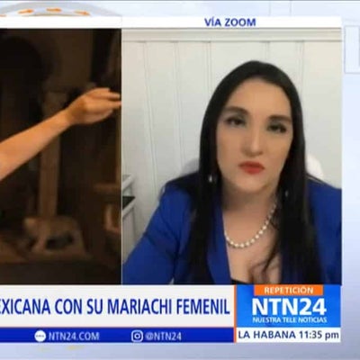 Líderes de NTN24: entrevista a Verónica Robles, mariachi mexicana ...