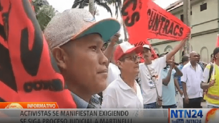 Activistas panameños pidieron que proceso contra Ricardo Martinelli no ...