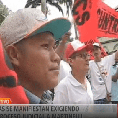 Activistas panameños pidieron que proceso contra Ricardo Martinelli no ...