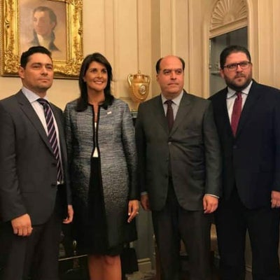 Nikki Haley y Julio Borges evaluaron la crisis venezolana | NTN24.COM