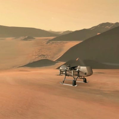 Así es el helicóptero "libélula" con el que la Nasa buscará vida en ...