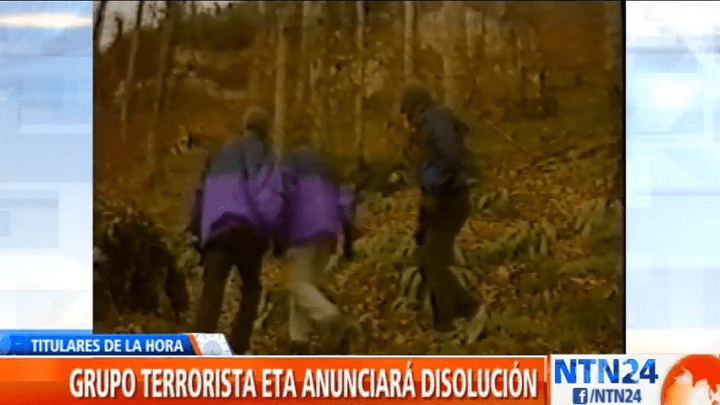 ETA anunciará su disolución el primer fin de semana de mayo | NTN24.COM