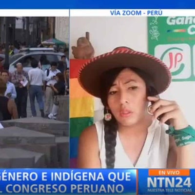 Gahela Cari Contreras, la mujer transgénero e indígena que aspira ...