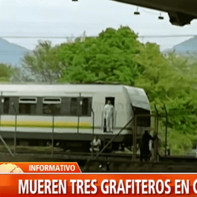 Tres grafiteros intentaban pintar un vagón del metro de Medellín y murieron arrollados | NTN24.COM