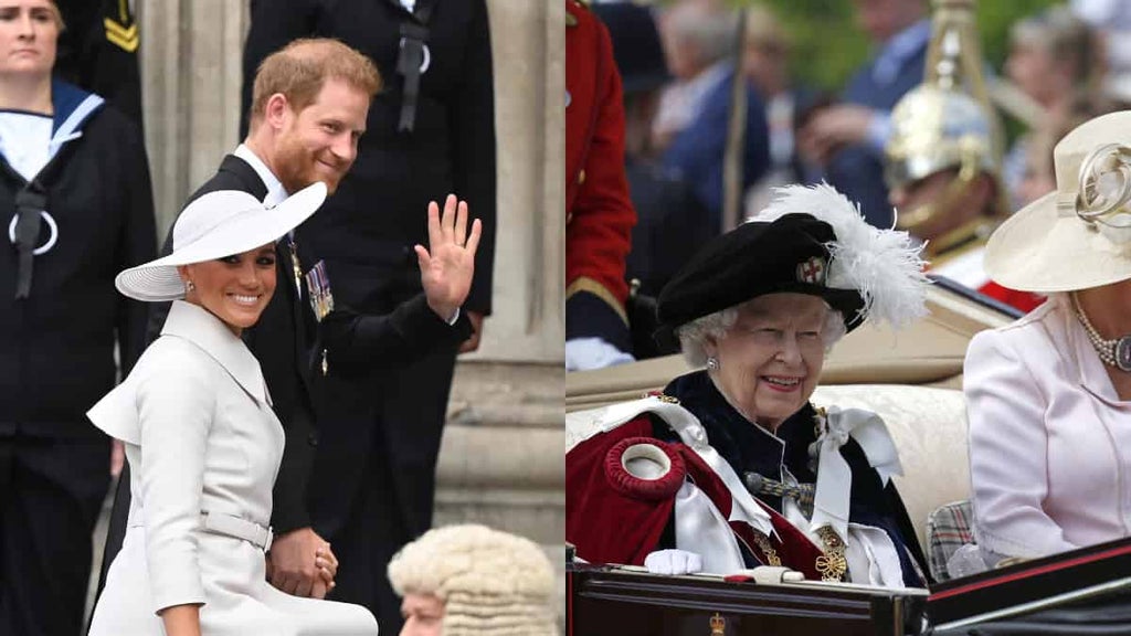Príncipe Harry y su esposa Meghan viajan a Balmoral a ver a la reina Isabel, quien está delicada ...
